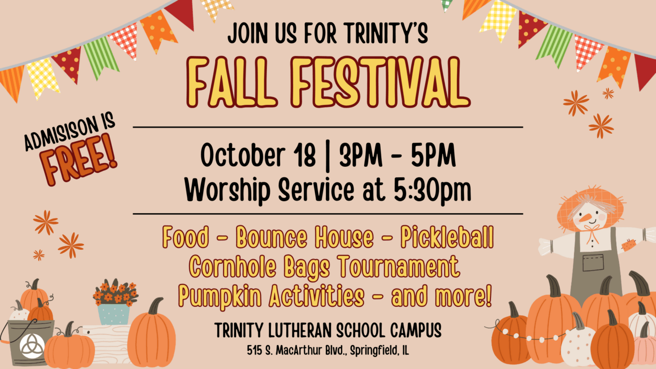 Copy of Trinity Lutheran Church eNewsletter!
